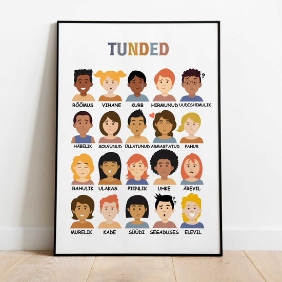 Tarklaps.com | "Rahunemisnurk" - 30 Plakatit lapse emotsionaalse ...